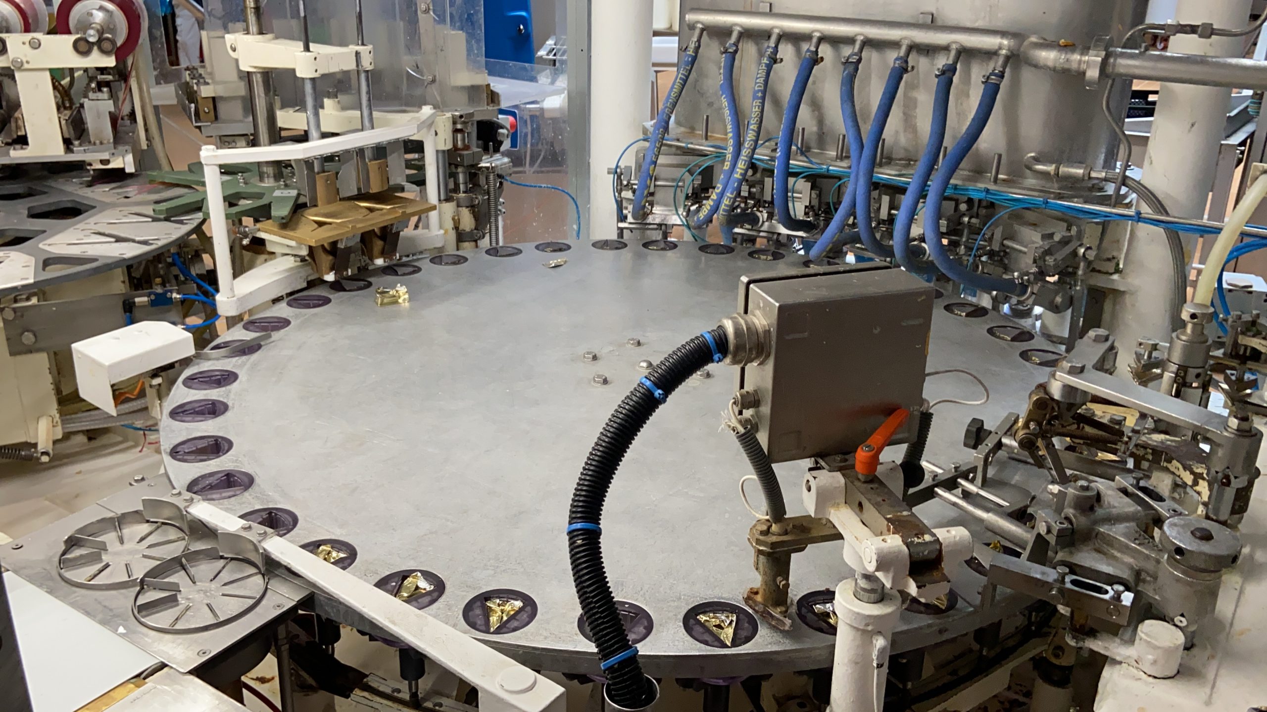 IMA Corazza FF220/4G Processed Cheese Dosing and Wrapping Line IMA Corazza FF220/4G Processed Cheese Dosing and Wrapping Line